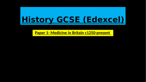 c1250-1500: Medicine in medieval England (GCSE history) | Teaching ...