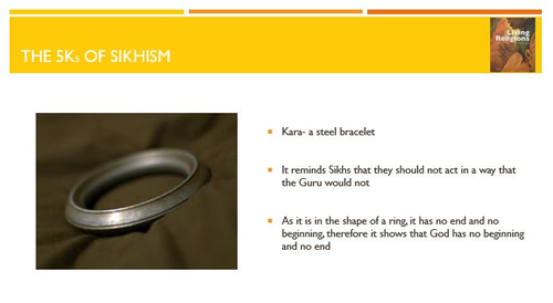 RE Sikhism - The 5 Ks and The Gudwara | Teaching Resources
