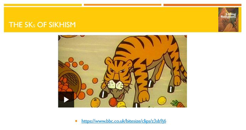 RE Sikhism - The 5 Ks and The Gudwara | Teaching Resources