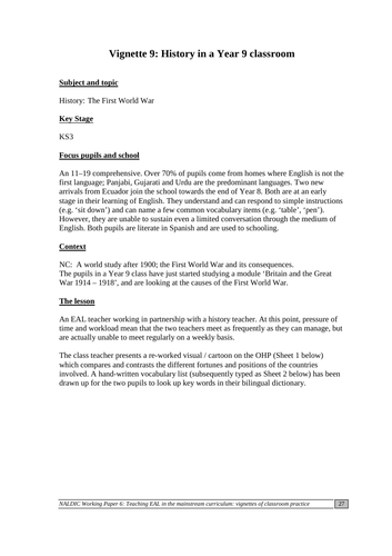 Militarism the arms race WW1 | Teaching Resources