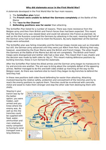 Fighting in the trenches WW1 | Teaching Resources