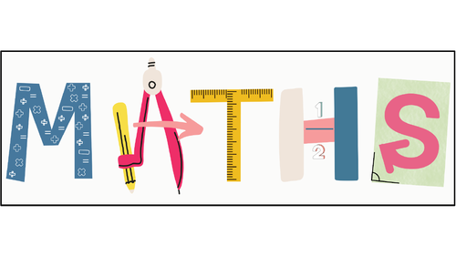 Maths working wall title | Teaching Resources