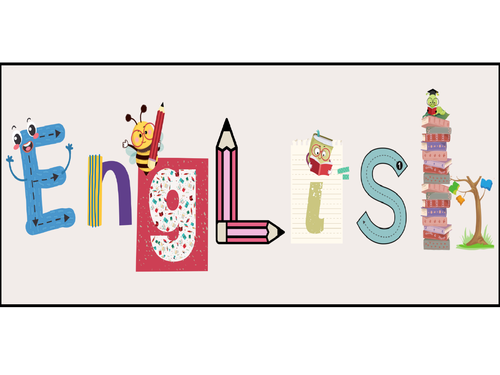 English Working Wall Title/Display Lettering | Teaching Resources