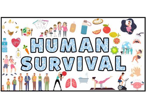 Human Survival Working Wall Title/Display Lettering | Teaching Resources