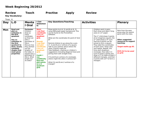 Back to School Year 6 Maths Mathematics Complete Year's Planning ...