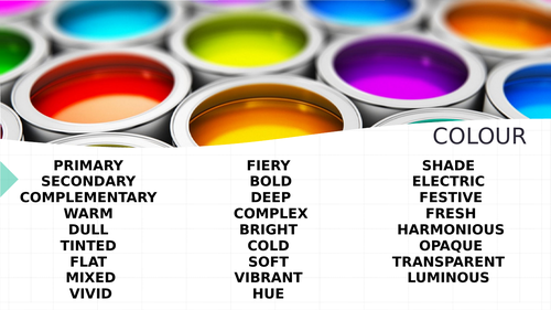 Formal Elements of Art (Art Vocabulary Cards ) | Teaching Resources