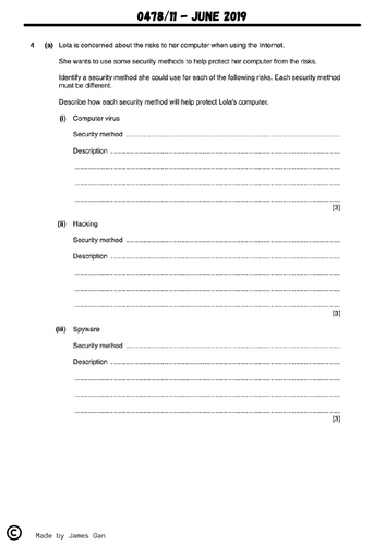 IGCSE Computer Science Chapter 5 - Internet [179x Animated Slide+PYQ] | Teaching Resources