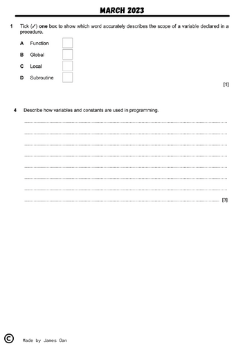 IGCSE Computer Science Chapter 8 - Programming [200x Animated Slide ... IGCSE Computer Science Chapter 8 - Programming [200x Animated Slide ...