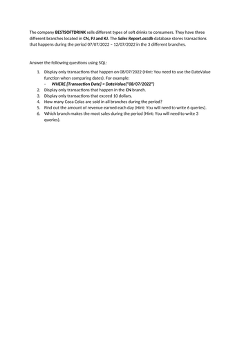 Igcse Computer Science Chapter 9 Databases [53x Animated Slide Access