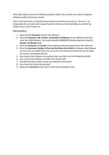 IGCSE Computer Science Chapter 9 - Databases [53x Animated Slide+Access DB] | Teaching Resources