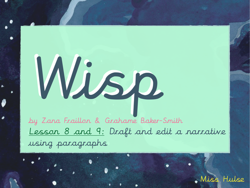 English Wisp L8and9 Upper Ks2 Teaching Resources