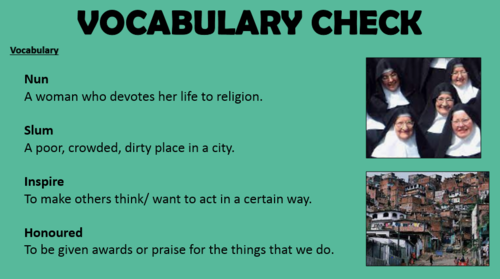 Mother Teresa - Non-Fiction Whole Class Reading Session! | Teaching ...