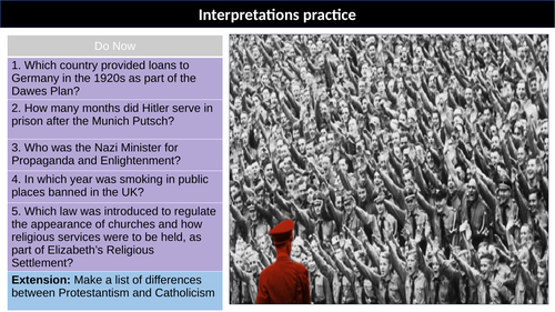 Nazi control dictatorship | Teaching Resources
