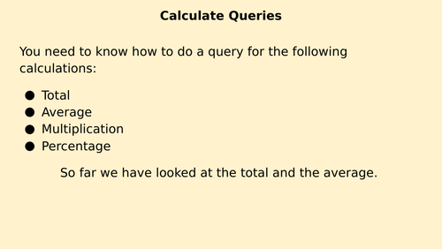 BTEC Nationals IT unit 2 database whole unit | Teaching Resources