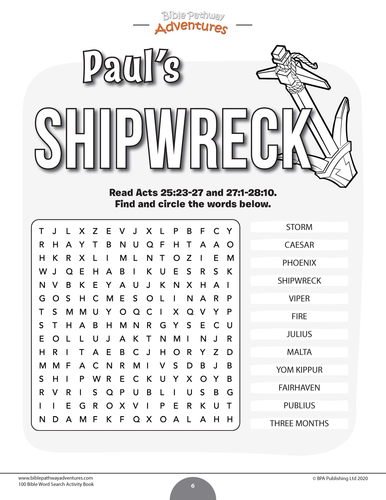 FREEBIE: Bible word search Activity Pack | Teaching Resources