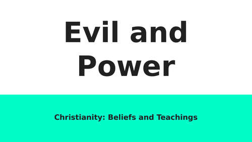 AQA RS GCSE Christianity - Beliefs and Teachings | Teaching Resources AQA RS GCSE Christianity - Beliefs and Teachings | Teaching Resources