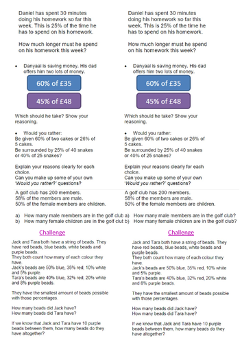 Year 5 / 6 / 7 - Maths - Pie Charts - Three Lesson Plan Bundle ...