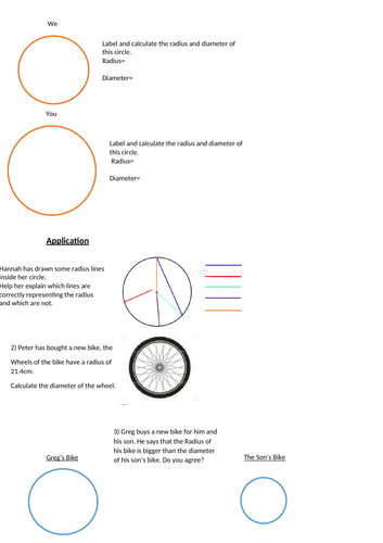Year 5 / 6 / 7 - Maths - Properties of a Circle - Complete Lesson ...