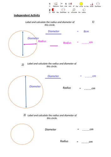 Year 5 / 6 / 7 - Maths - Properties of a Circle - Complete Lesson ...