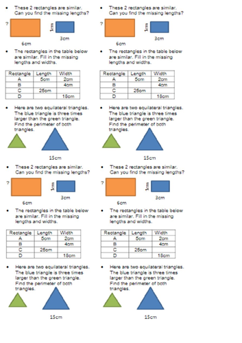 Year 5 / 6 / 7 - Maths - Ratio and Proportion - 5 Lesson Plan Bundle ...