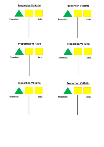 Year 5 / 6 / 7 - Maths - Ratio and Proportion - 5 Lesson Plan Bundle ...
