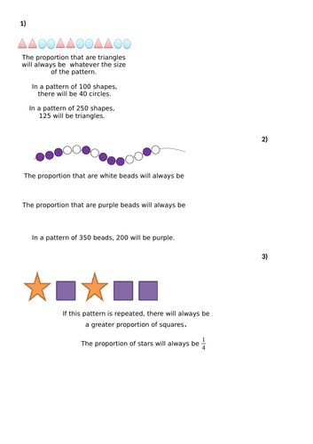 Year 5 / 6 / 7 - Maths - Ratio and Proportion - 5 Lesson Plan Bundle ...