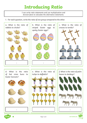 Year 5 / 6 / 7 - Maths - Ratio and Proportion - 5 Lesson Plan Bundle ...