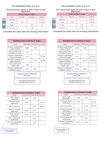 Year 5 / 6 / 7 - Maths - Working with Time - Two Lesson Plan Bundle ...