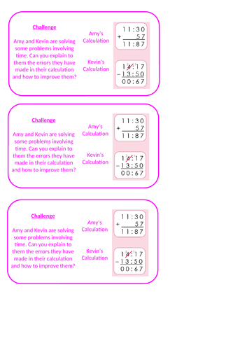 Year 5 / 6 / 7 - Maths - Working with Time - Two Lesson Plan Bundle ...