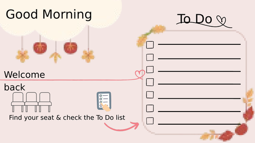 Editable Back to School First Day Slides | Teaching Resources