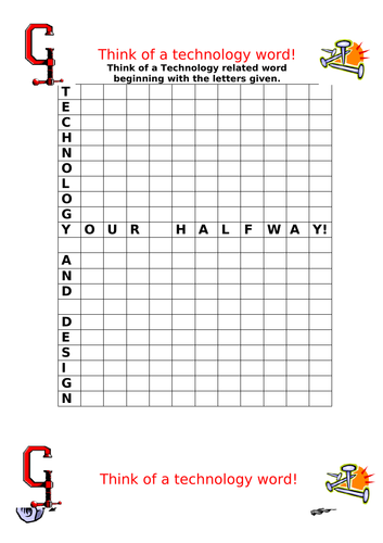 Design Technology worksheets | Teaching Resources