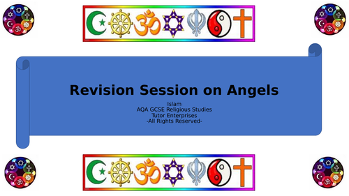 Revision Session on Angels (GCSE AQA Religious Studies) | Teaching ... Revision Session on Angels (GCSE AQA Religious Studies) | Teaching ...