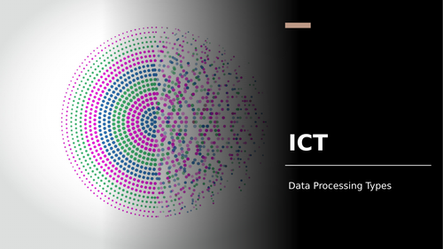 Data Processing Methods - IT Computer Science - A Level | Teaching ...