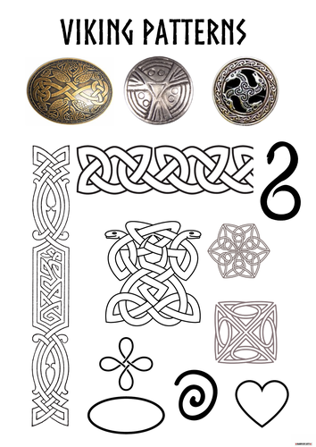 KS2 Viking jewellery art activities | Teaching Resources
