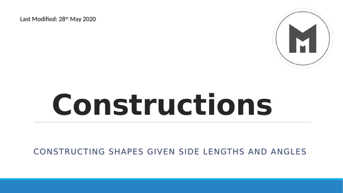 Maths Constructions (MM) | Teaching Resources