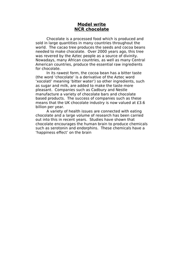 Charlie and the Chocolate Factory Planning Roald Dahl Literacy ...