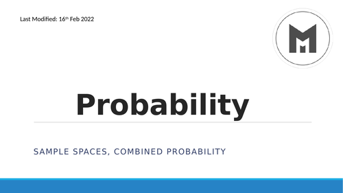 Maths Probability (MM) | Teaching Resources
