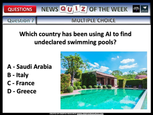 News Quiz Tutor Time | Teaching Resources