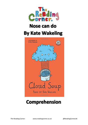 LKS2 poem: Nose can do by Kate Wakeling - Reading Comprehension ...