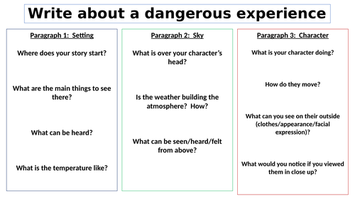KS3 KS4 Creative Writing and Guided Reading Action and Adventures ...
