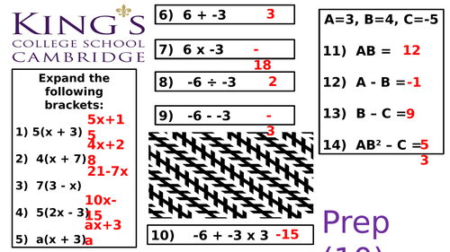 Maths Homeworks Year 8 (MM) | Teaching Resources