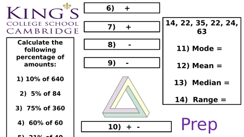 Maths Homeworks Year 8 (MM) | Teaching Resources