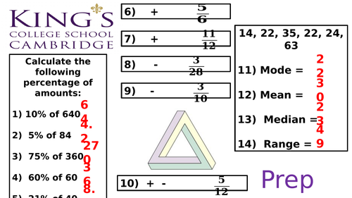 Maths Homeworks Year 8 (MM) | Teaching Resources