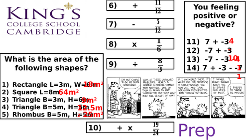 Maths Homeworks Year 8 (MM) | Teaching Resources