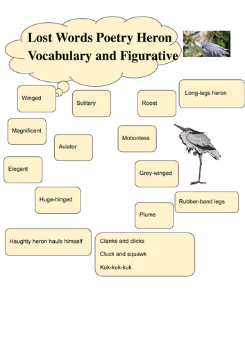 Poetry Lost Words Unit | Teaching Resources