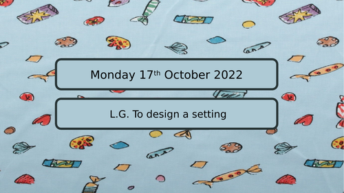 Charlie And The Chocolate Factory Writing Setting Descriptions 10 Lessons Teaching Resources