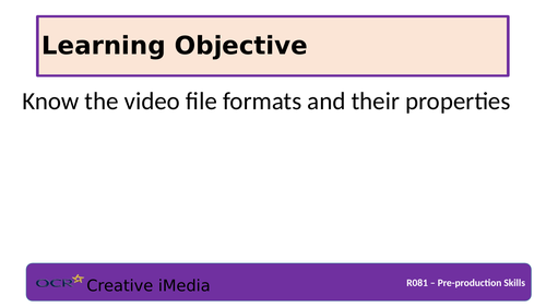 R081 File Formats Presentations | Teaching Resources