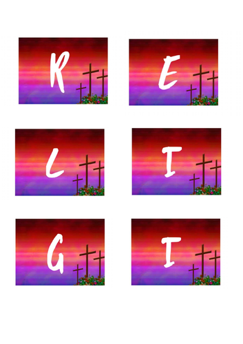 Religious education display lettering | Teaching Resources