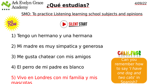 Y7 Spanish - VIVA 1 - COMPLETE SOW - over 120 PowerPoints | Teaching ...