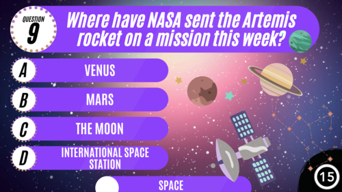 FREE - 29th Aug-4th Sept Weekly News Quiz | Teaching Resources